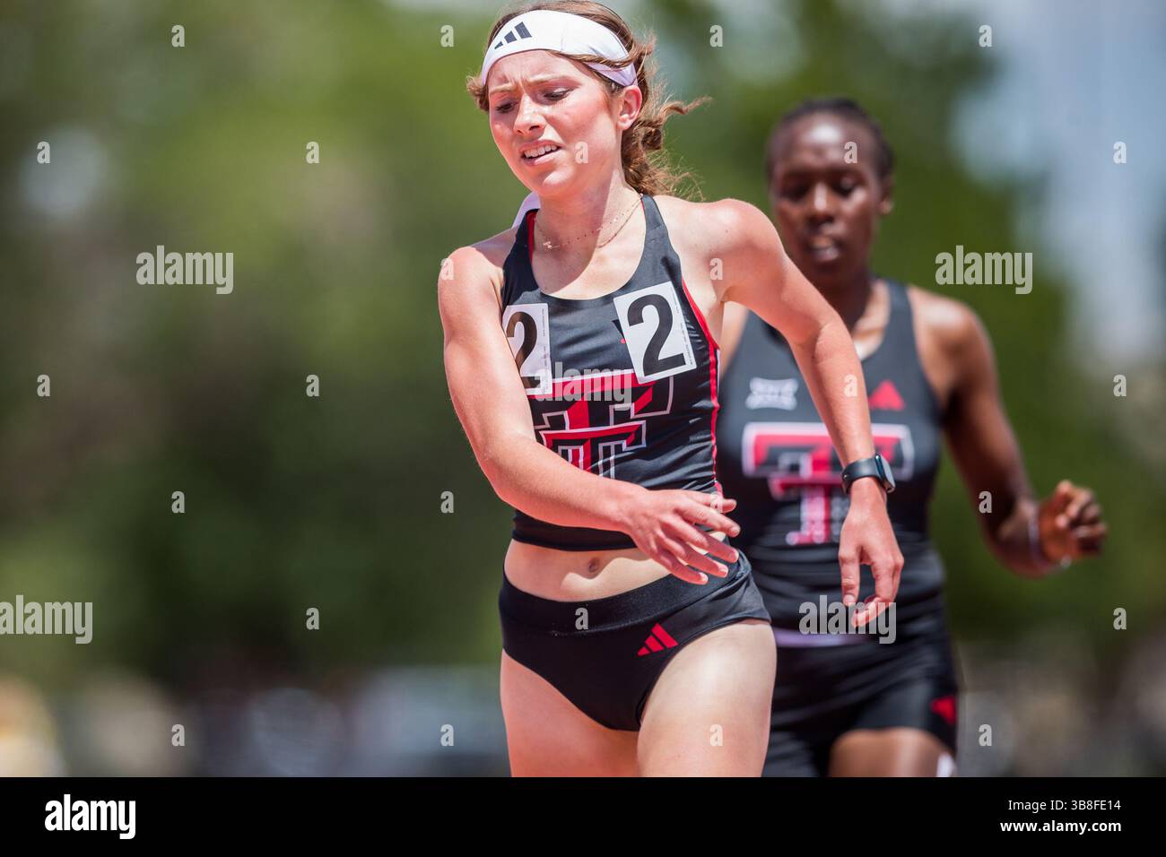 Lubbock, Texas, USA. 1st May, 2025. Texas Tech Red Raider runner Taytum ...