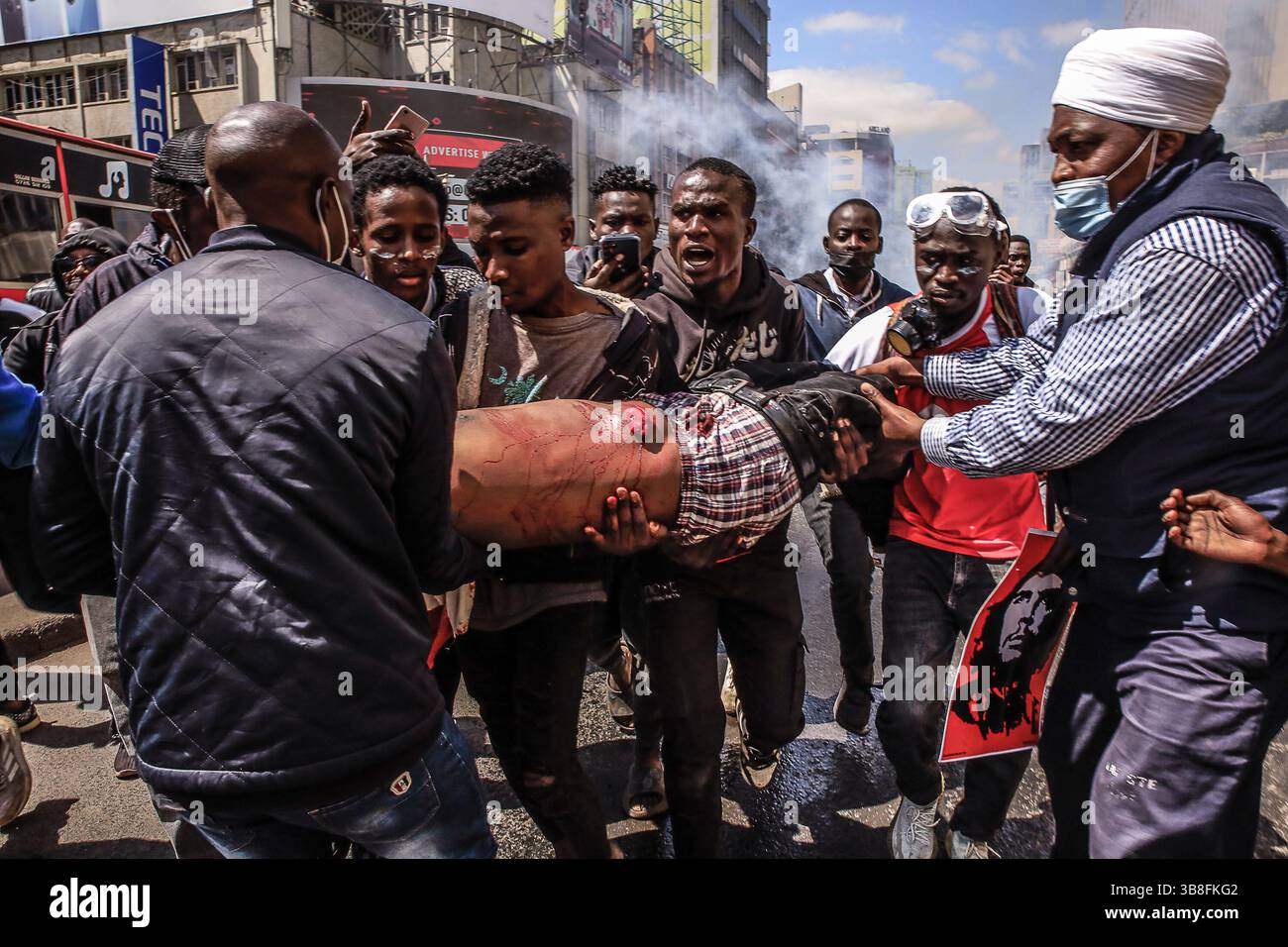 June 25, 2024, Nairobi, Kenya: Kenyan youths referred to as Generation ...