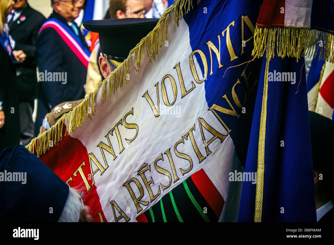 Reims, France, May 7, 2025 Commemorations of the 80th anniversary of ...