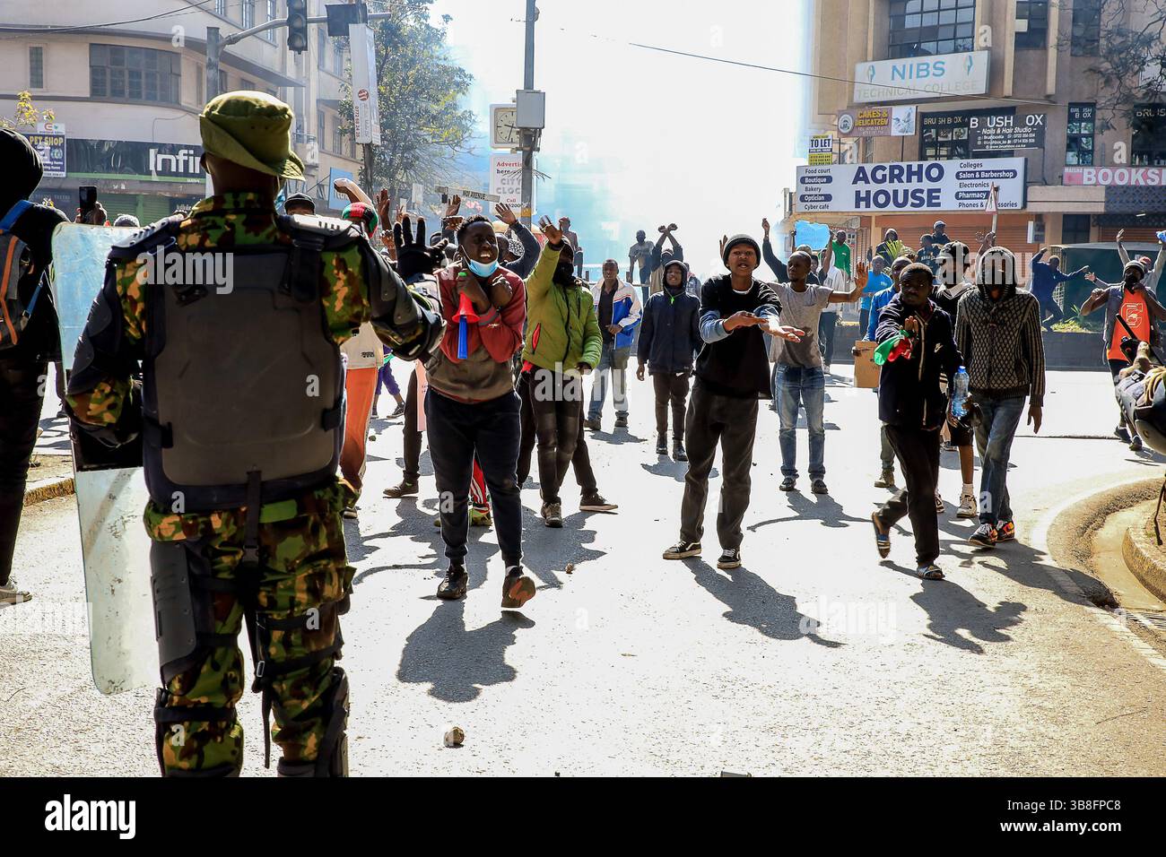 June 25, 2024, Nairobi, Kenya: Kenyan youths referred to as Generation ...