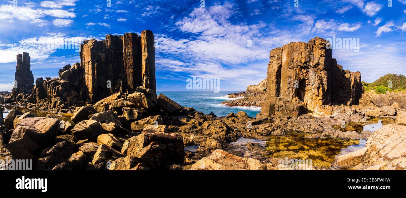 Bombo Headland Quarry Geological Site Stock Photo - Alamy