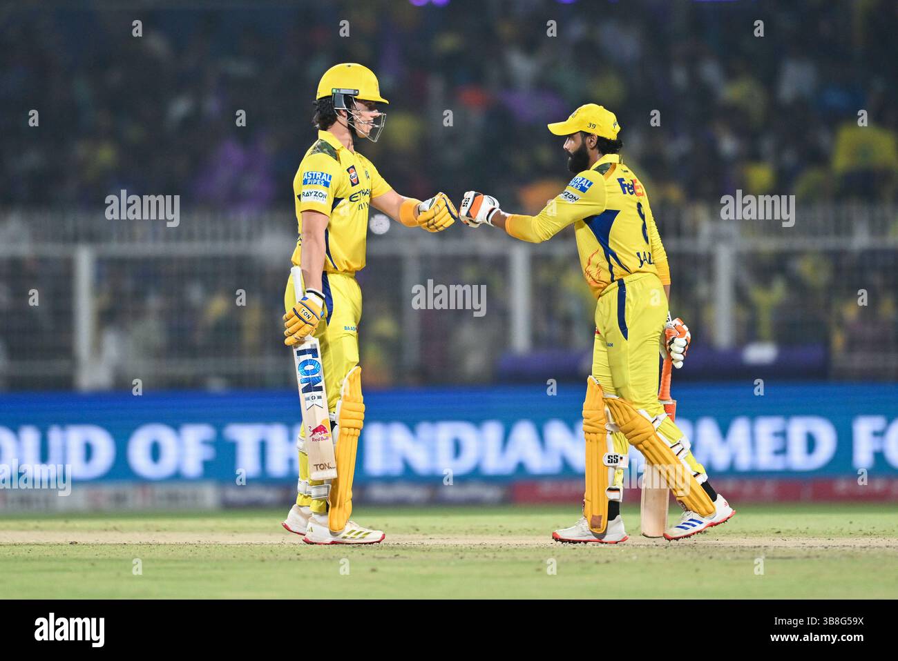 Kolkata, India. 07th May, 2025. Ravindra Jadeja of Chennai Super Kings ...