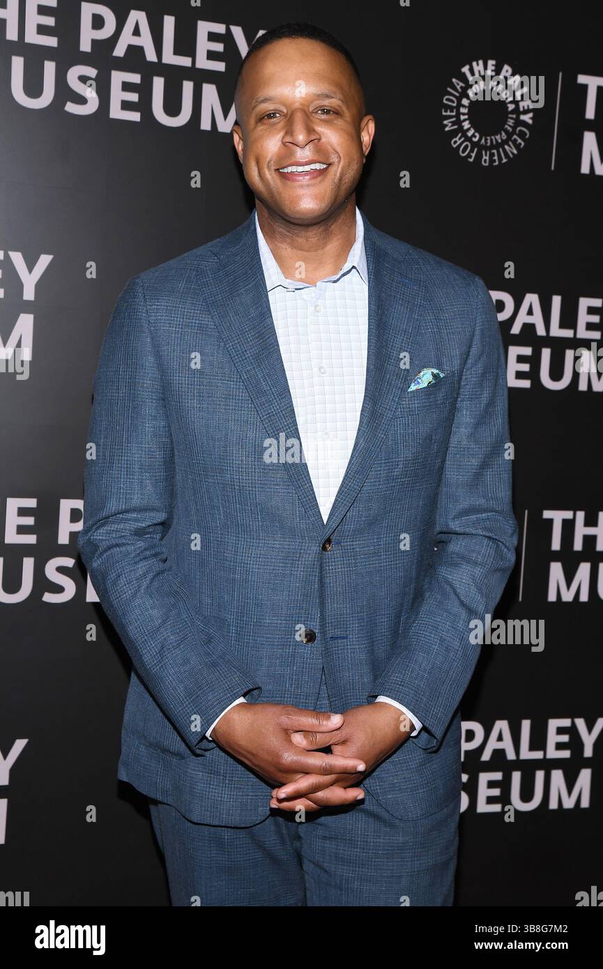 New York, USA. 07th May, 2025. Craig Melvin attends Celebrating 20 ...