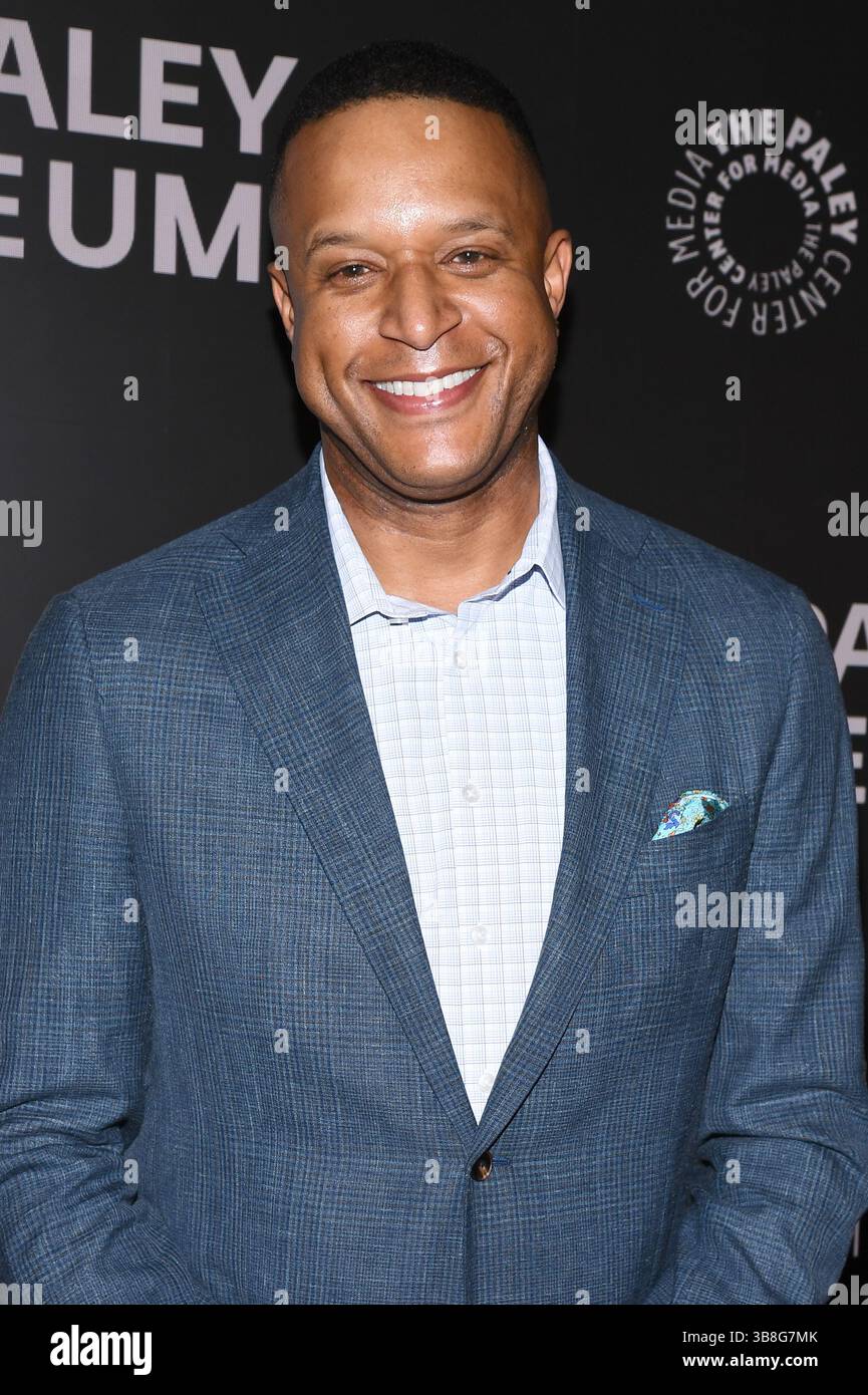 New York, USA. 07th May, 2025. Craig Melvin attends Celebrating 20 ...