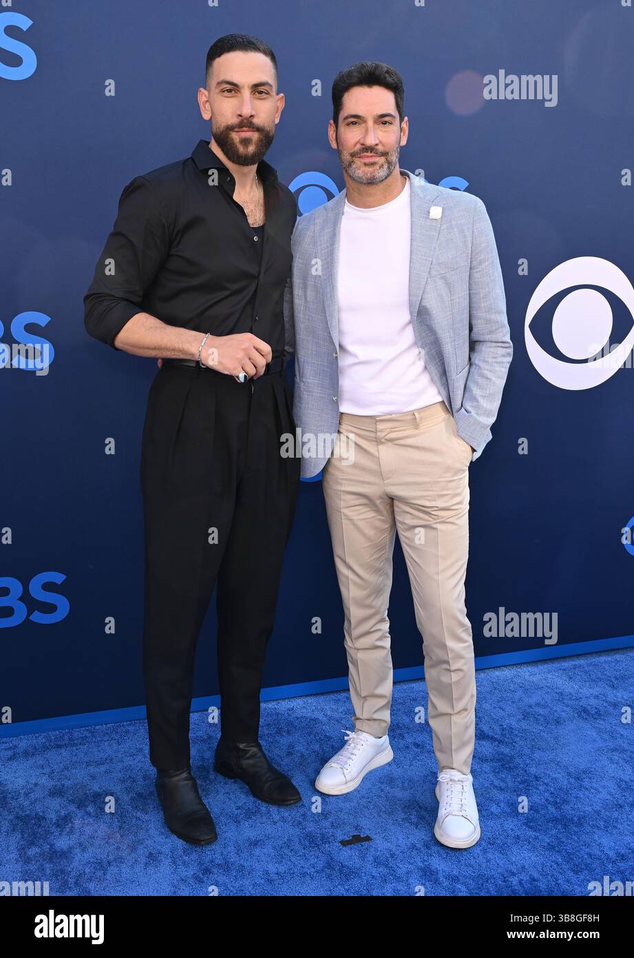 Hollywood, USA. 07th May, 2025. Zeeko Zaki and Tom Ellis arriving at ...
