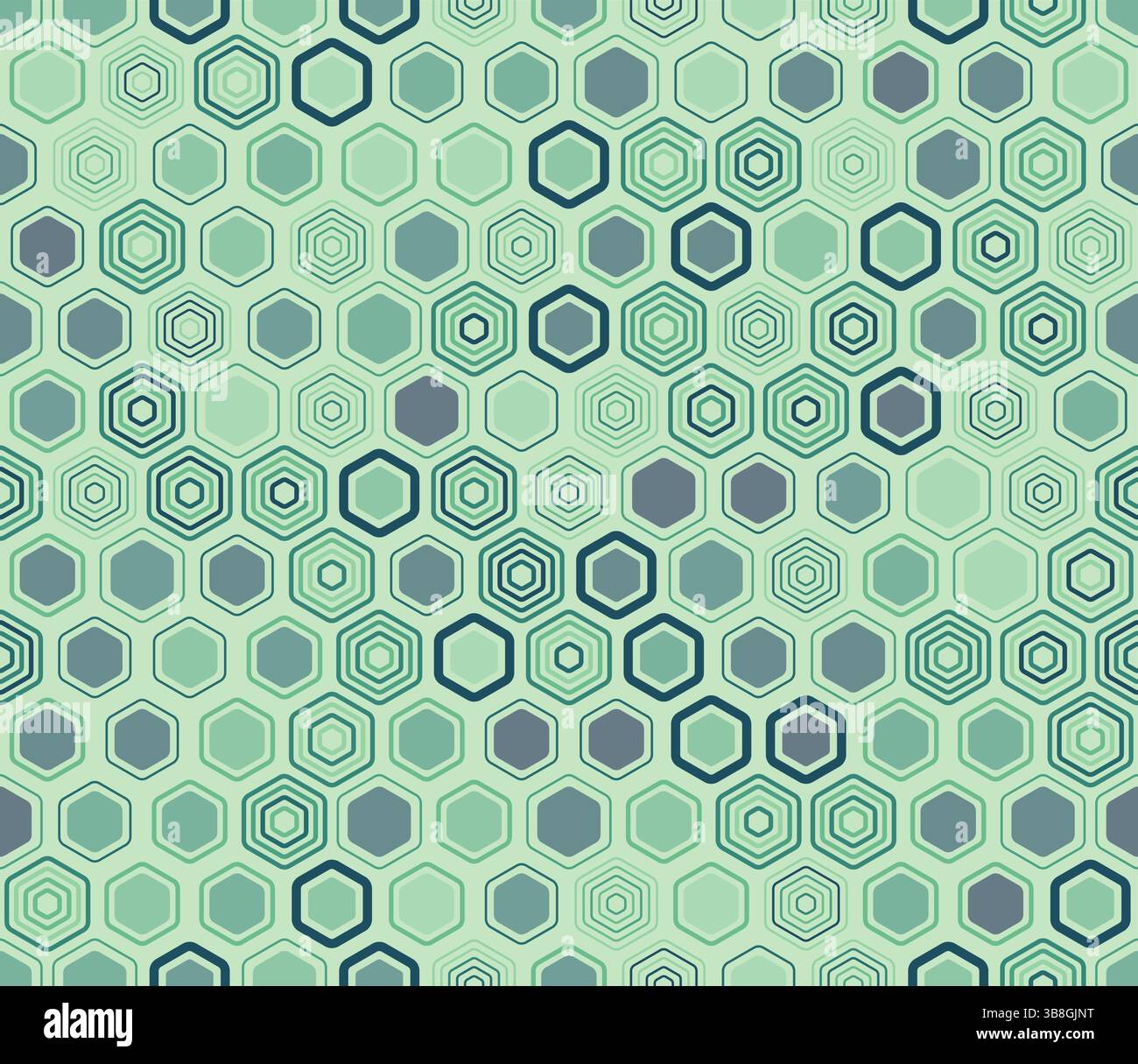 Hexagon Background. Geometric shapes of varied styles. Hexagon pattern. Tileable pattern ...