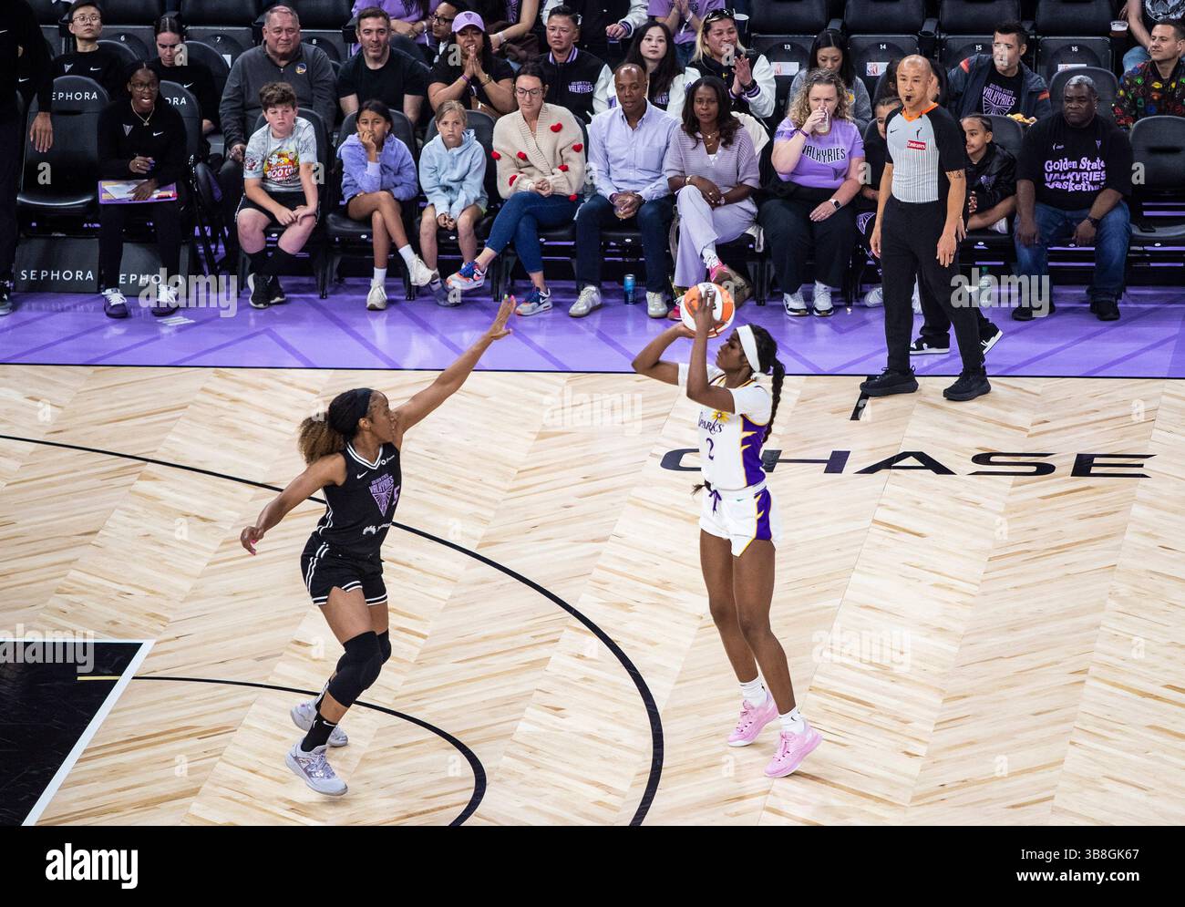 May 06 2025 San Francisco CA, U.S.A. LA Sparks guard Rick Jackson(2 ...