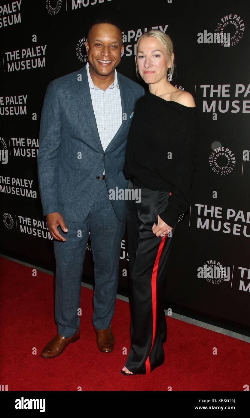 New York, NY, USA. 07th May, 2025. Craig Melvin and Lindsay Czarniak at ...