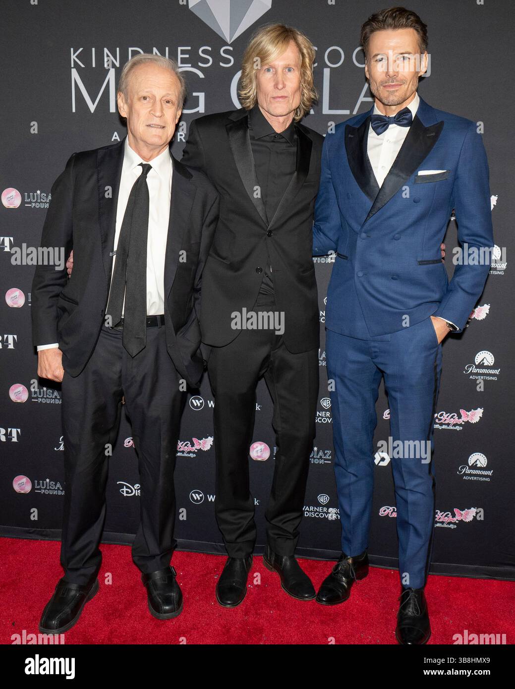 Patrick McMullen, Scott Woodward and Alex Lundqvist attends the 2025 ...