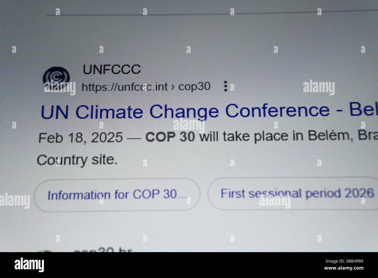 Cop30 summit hi-res stock photography and images - Alamy