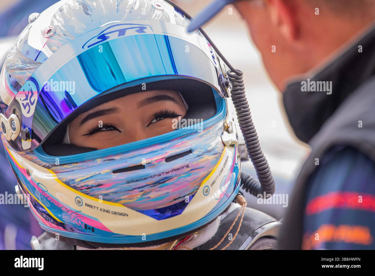 May 17, 2024: Samantha Tan (38) with ST Racing in the BMW M4 GT3 in ...