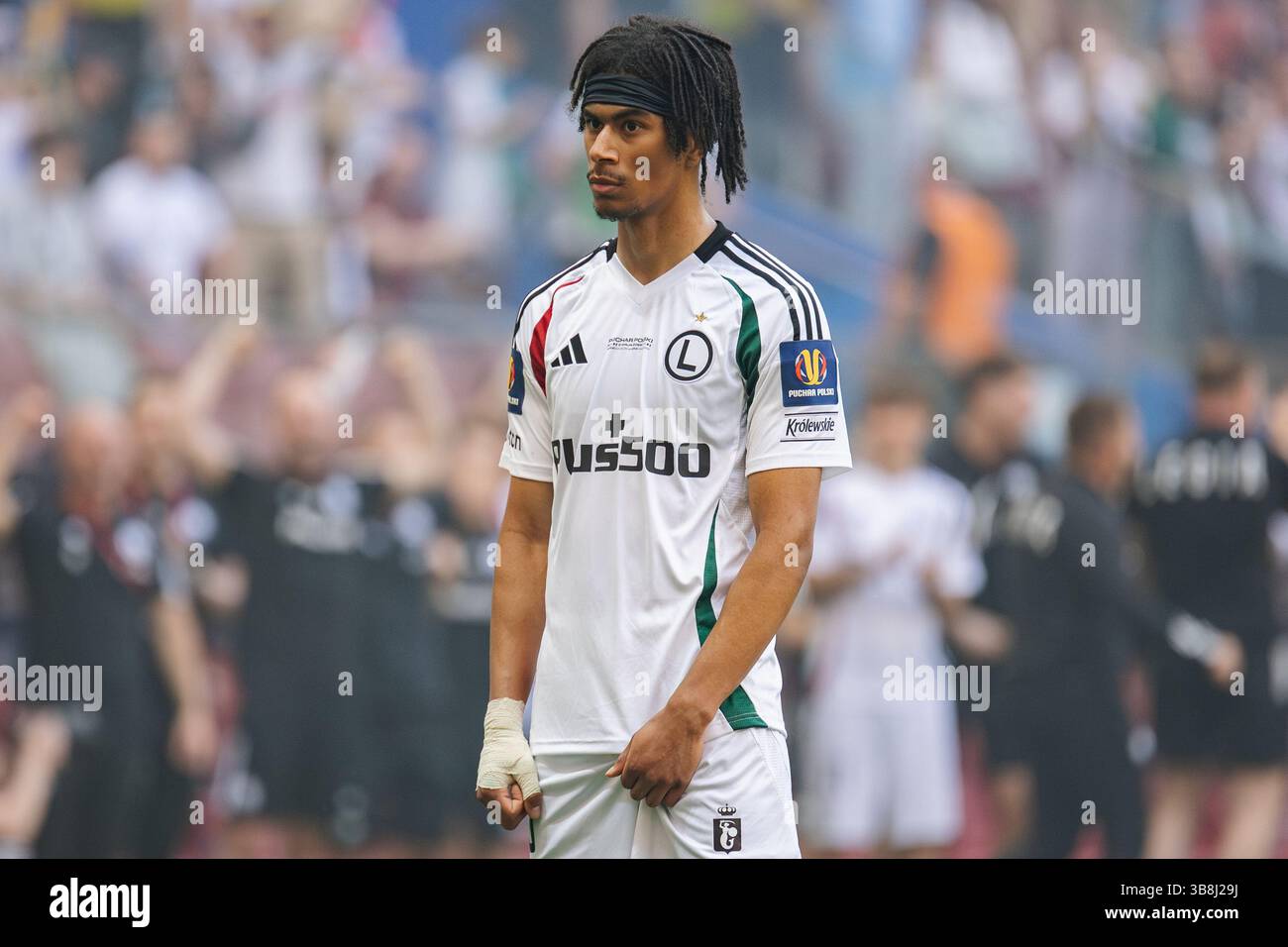Warsaw, Poland. 02nd May, 2025. Maximillian Maxi Oyedele of Legia seen ...