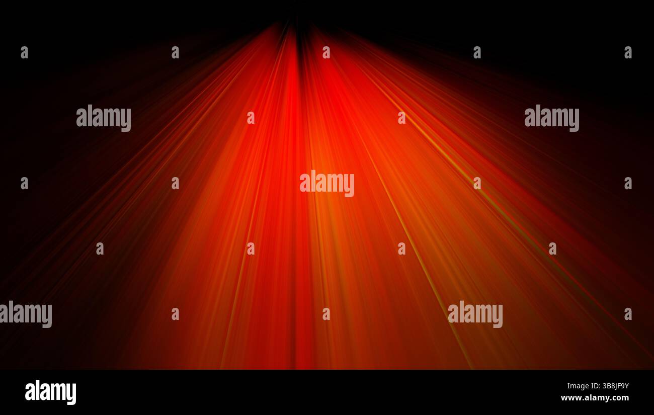 Radiant Burst of Orange Light . Blur blurred defocused Magic sun disk. Scenic sunset. scenery ...