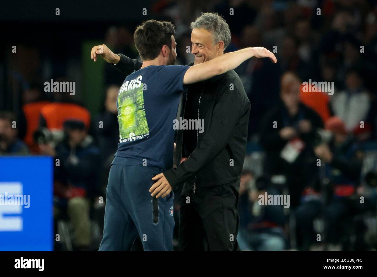 Paris, France. 07th May, 2025. PSG assistant-coach Rafel Pol Cabanellas ...