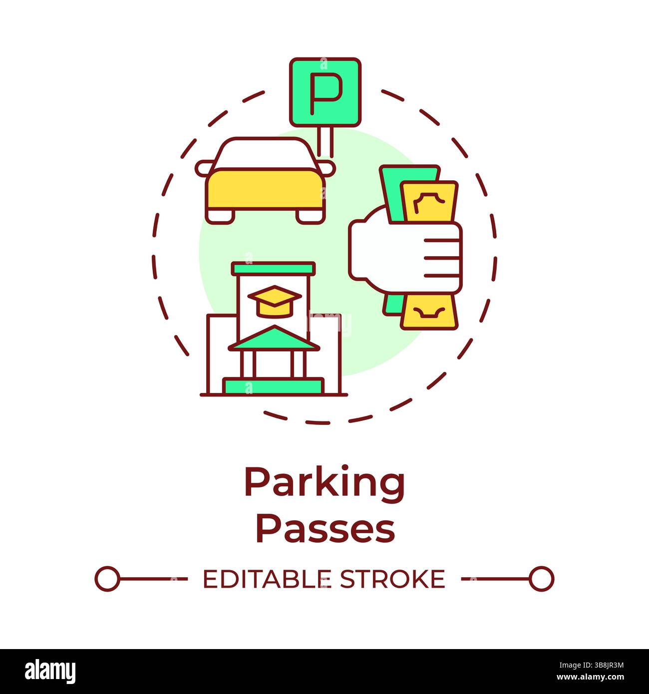 Mobile payment parking Cut Out Stock Images & Pictures - Alamy
