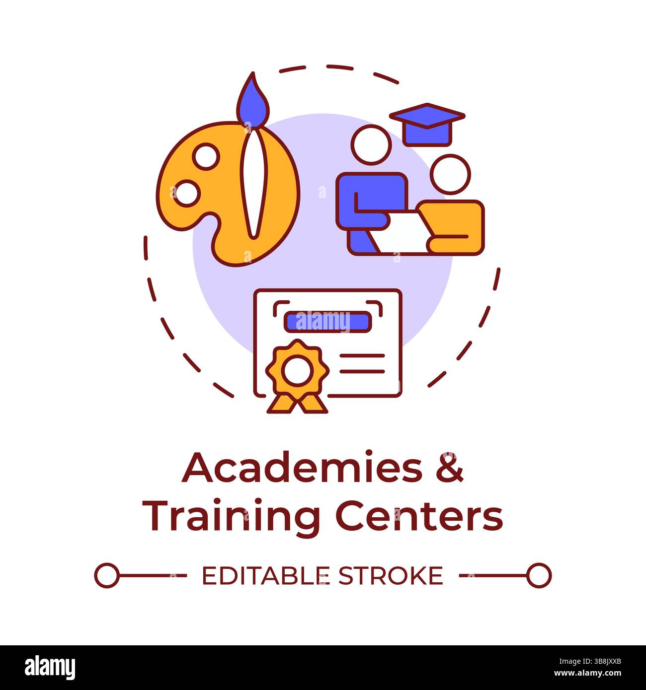 Academies Stock Vector Images - Alamy