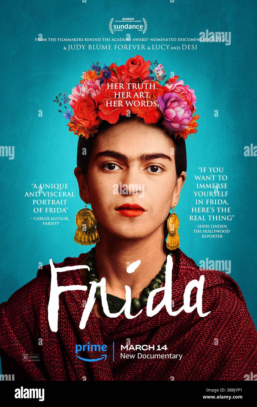 RELEASE DATE: March 15, 2024. TITLE: Frida. STUDIO: Amazon MGM Studios. DIRECTOR: Carla ...