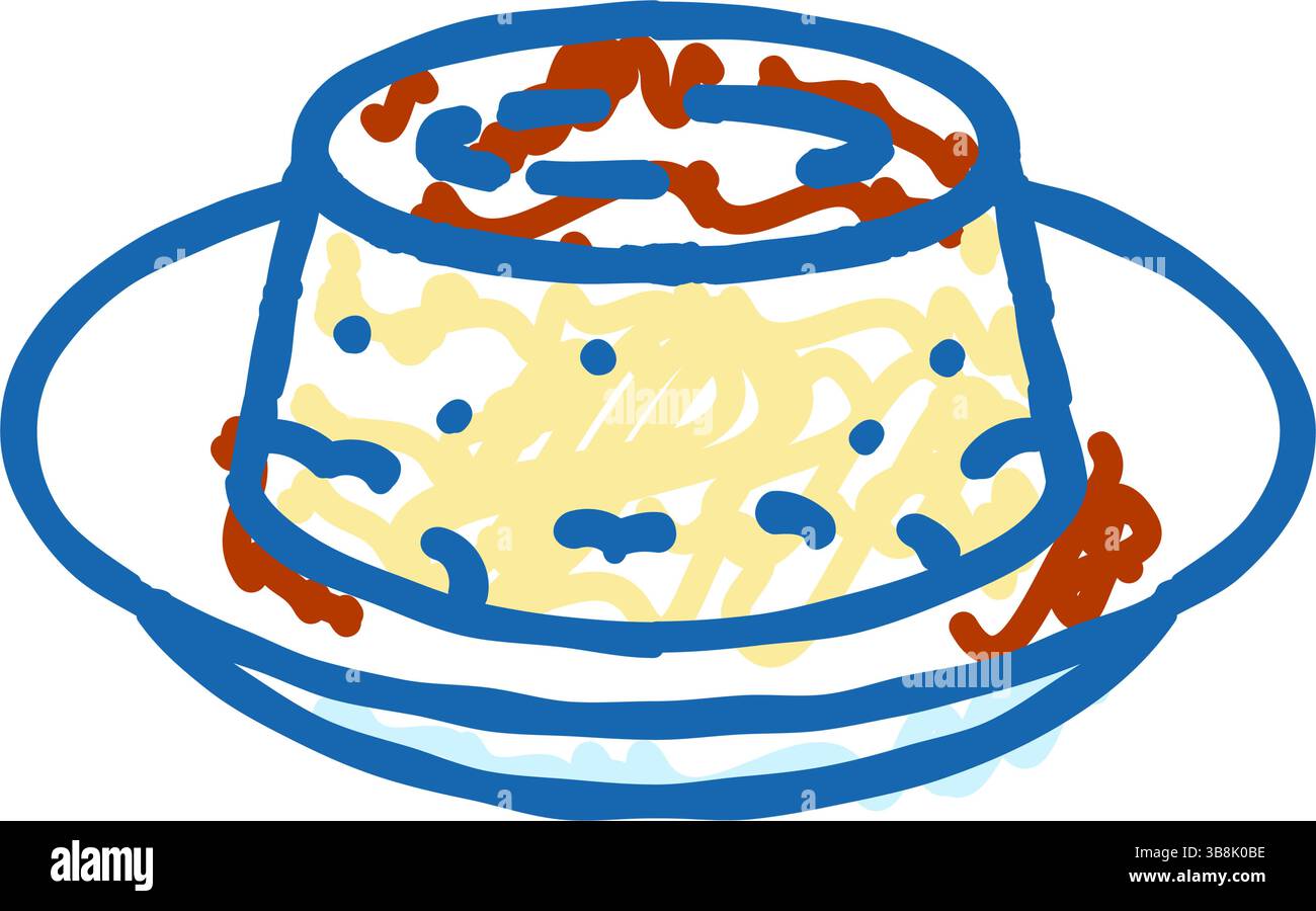 Buffet table spanish food Stock Vector Images - Alamy