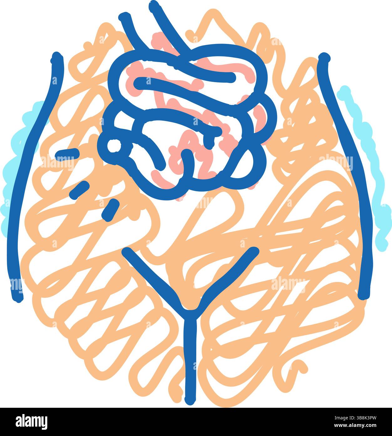 ileostomy surgery doctor icon doodle illustration Stock Vector Image ...