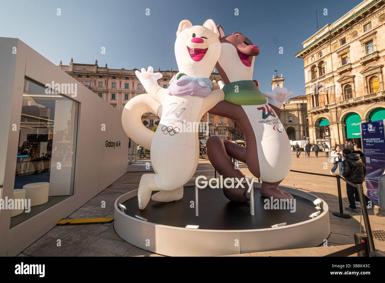 The official mascots of Milano Cortina 2026 are two cute stoats named ...