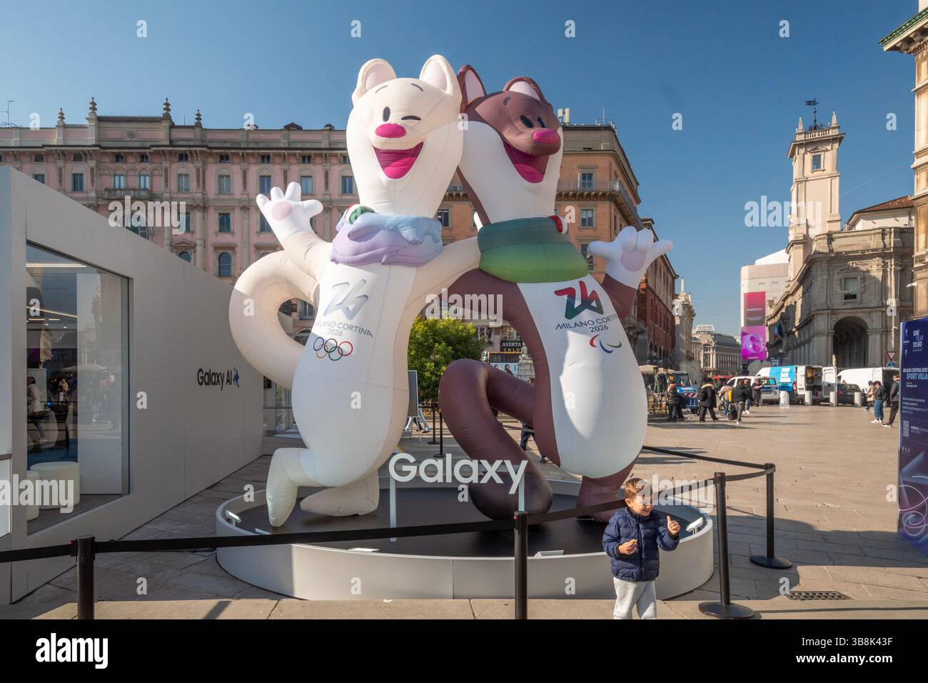 The official mascots of Milano Cortina 2026 are two cute stoats named ...