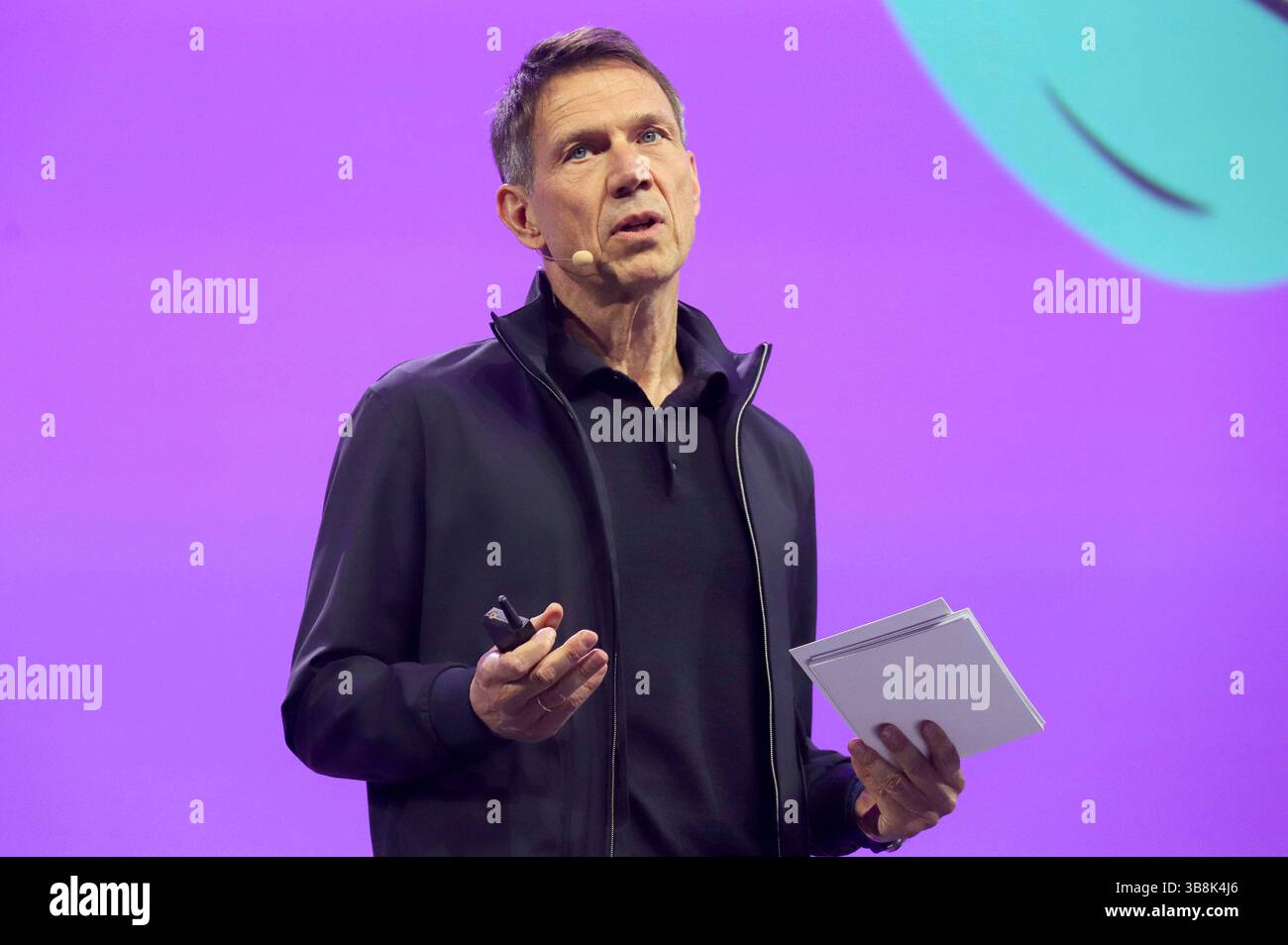 Rene Obermann beim OMR Festival 2025 in den Messehallen. Hamburg, 07.05 ...