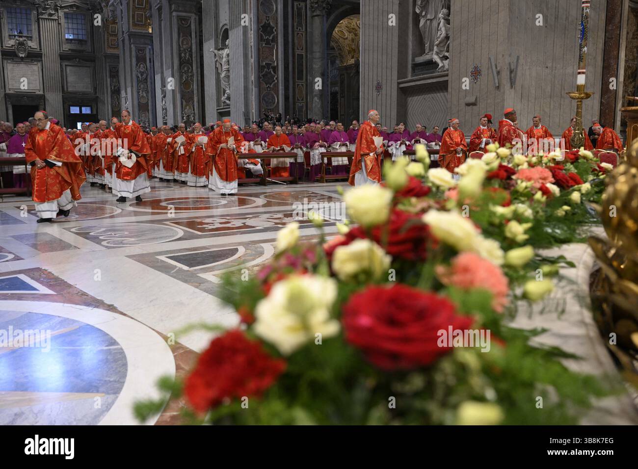 The Mass for the Election of the Roman Pontiff took place with the ...