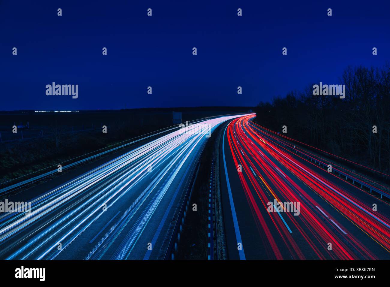 Traffic on the Highway - Travel - Background - Line - Ecology - Long ...