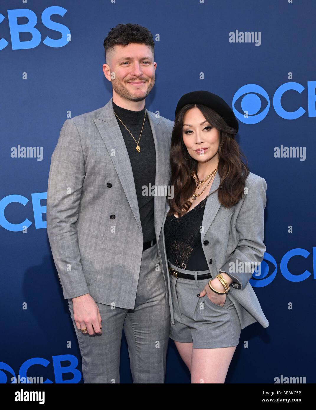 Fiona Rene arriving at CBS Fest’ 25 held at Paramount Studios on May 7 ...