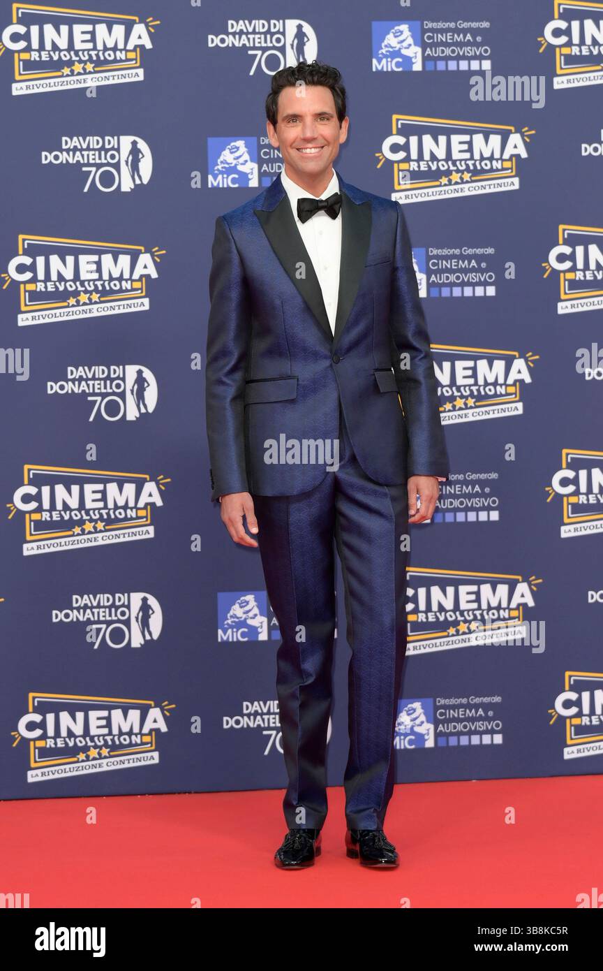 Mika bei der 70. Verleihung der Filmpreise Premi David di Donatello ...