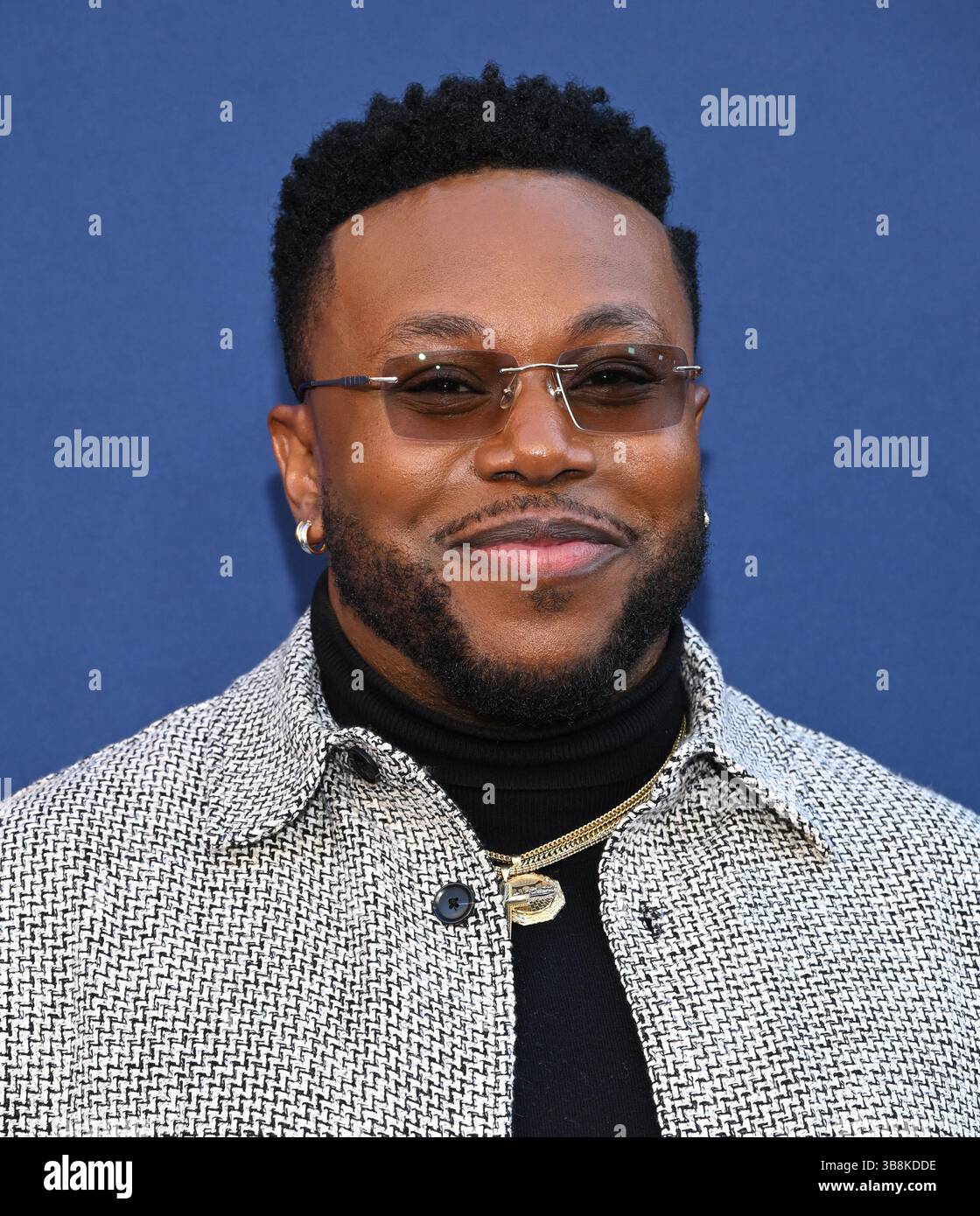 Hollywood, USA. 07th May, 2025. Marcel Spears arriving at CBS Fest' 25 held at Paramount Studios ...