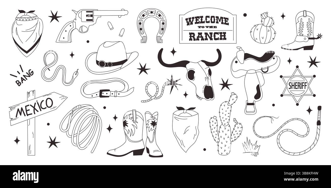 Wild west snake Cut Out Stock Images & Pictures - Alamy