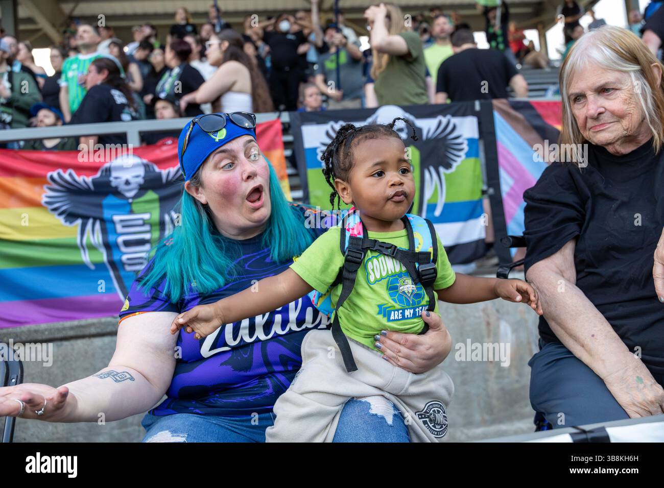Tukwila, Washington, USA. 6th May, 2025. Tacoma Defiance EMERALD ...
