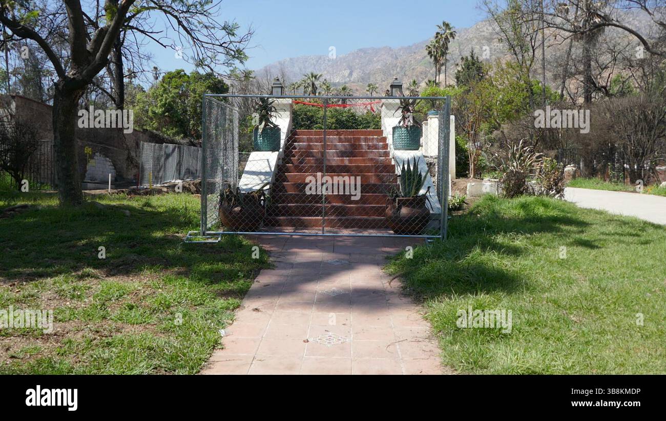 Altadena, California, USA 7th May 2025 Altadena aftermath and cleanup ...