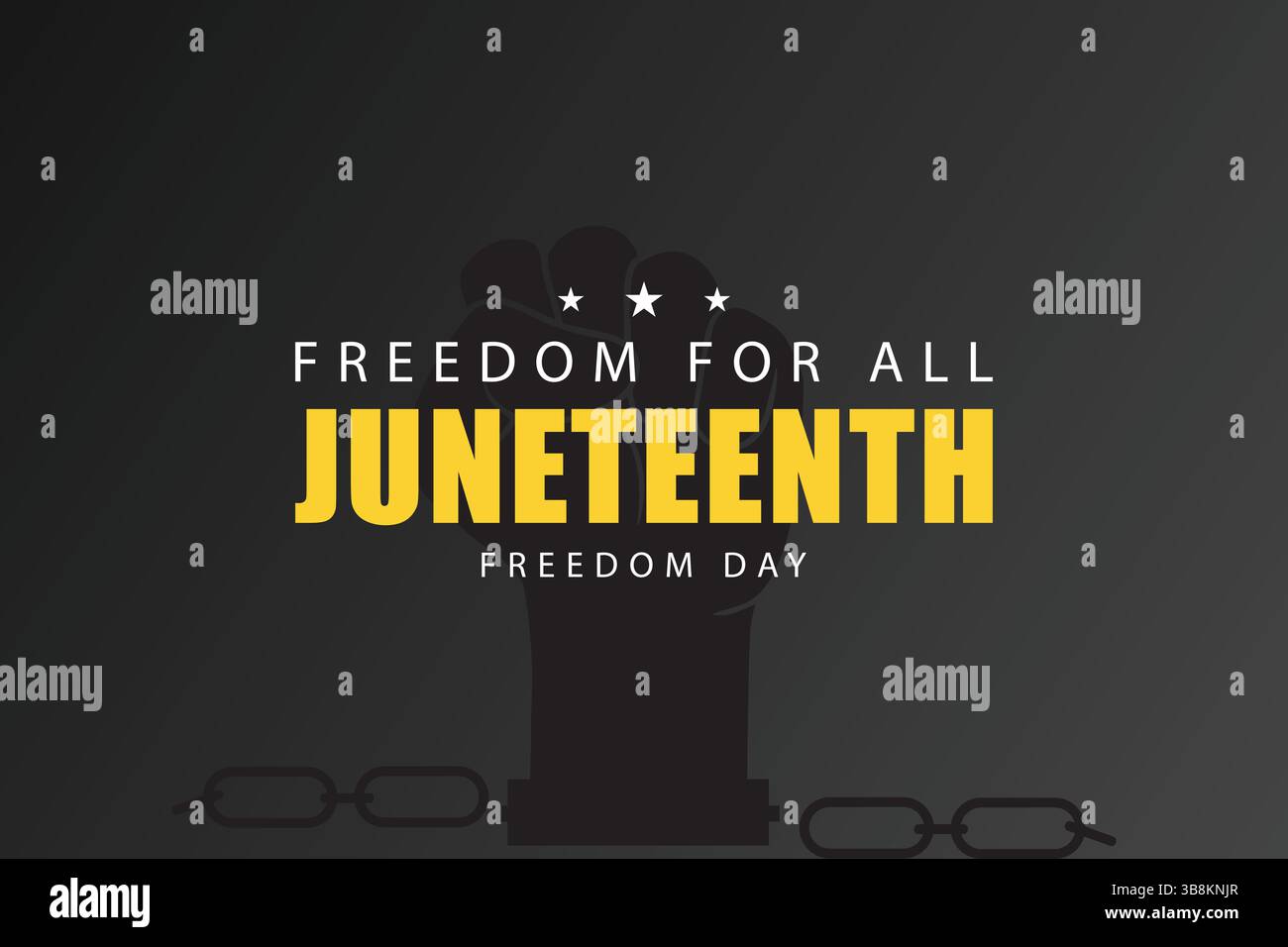 Juneteenth Commemorating Emancipation and Freedom on June 19 Stock ...