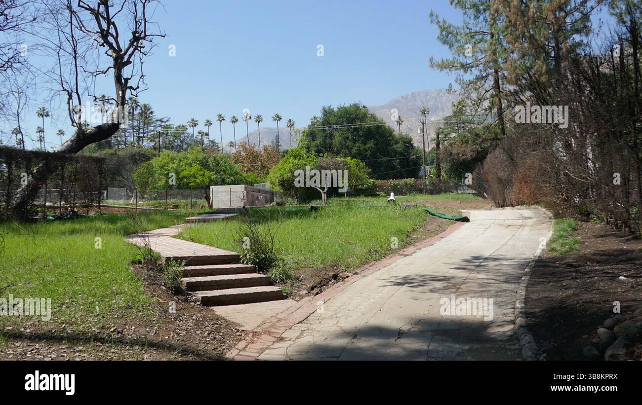 Altadena, California, USA 7th May 2025 Altadena aftermath and cleanup ...
