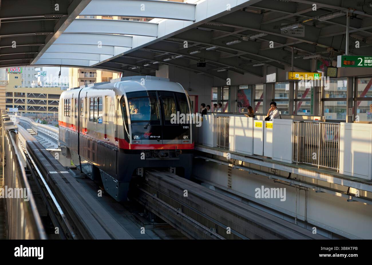 Okinawa urban monorail is called Yui Rail and services the greater Naha ...