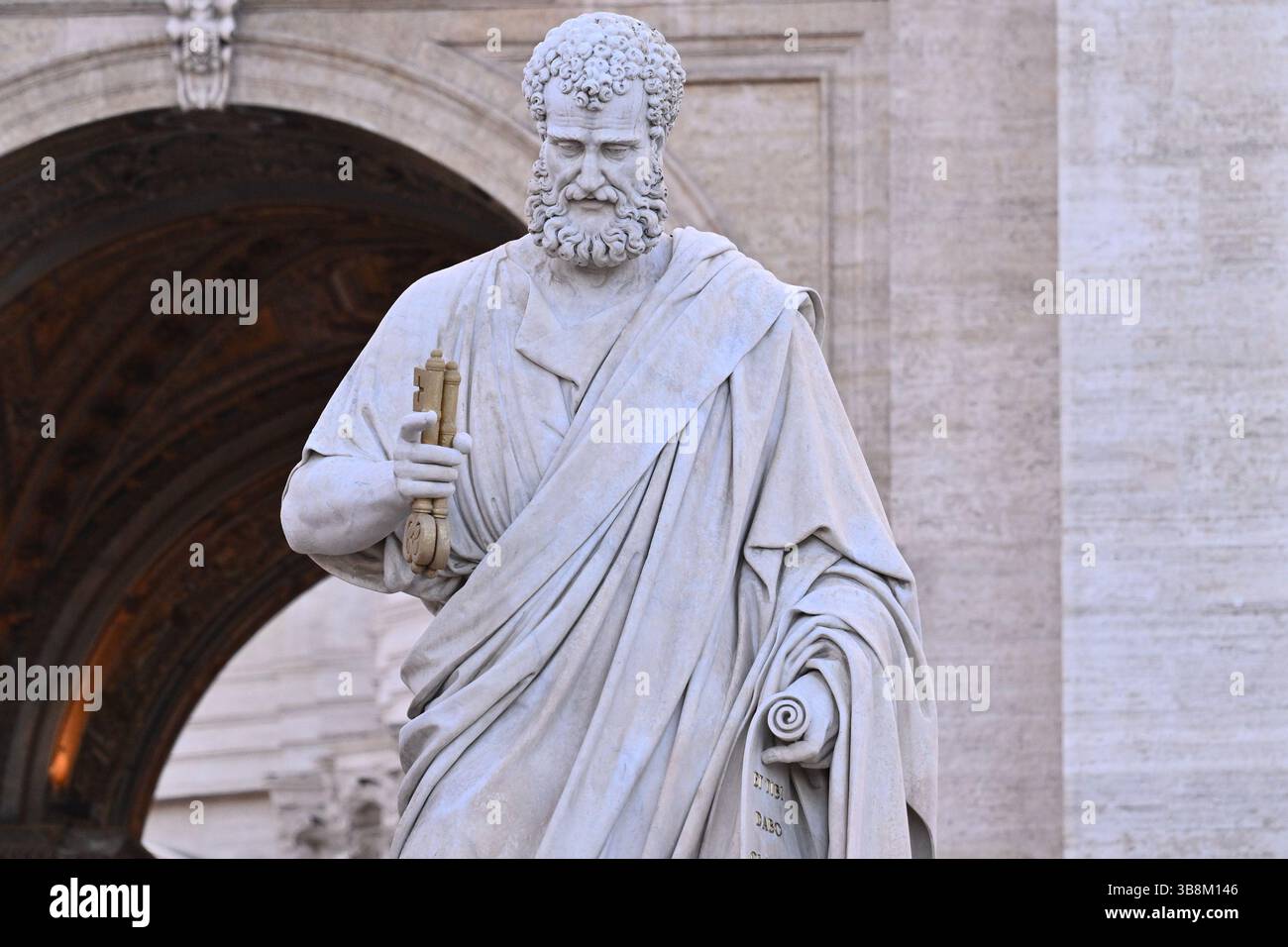 Waiting for the smoke from the chimney of the Sistine Chapel, May 7 ...