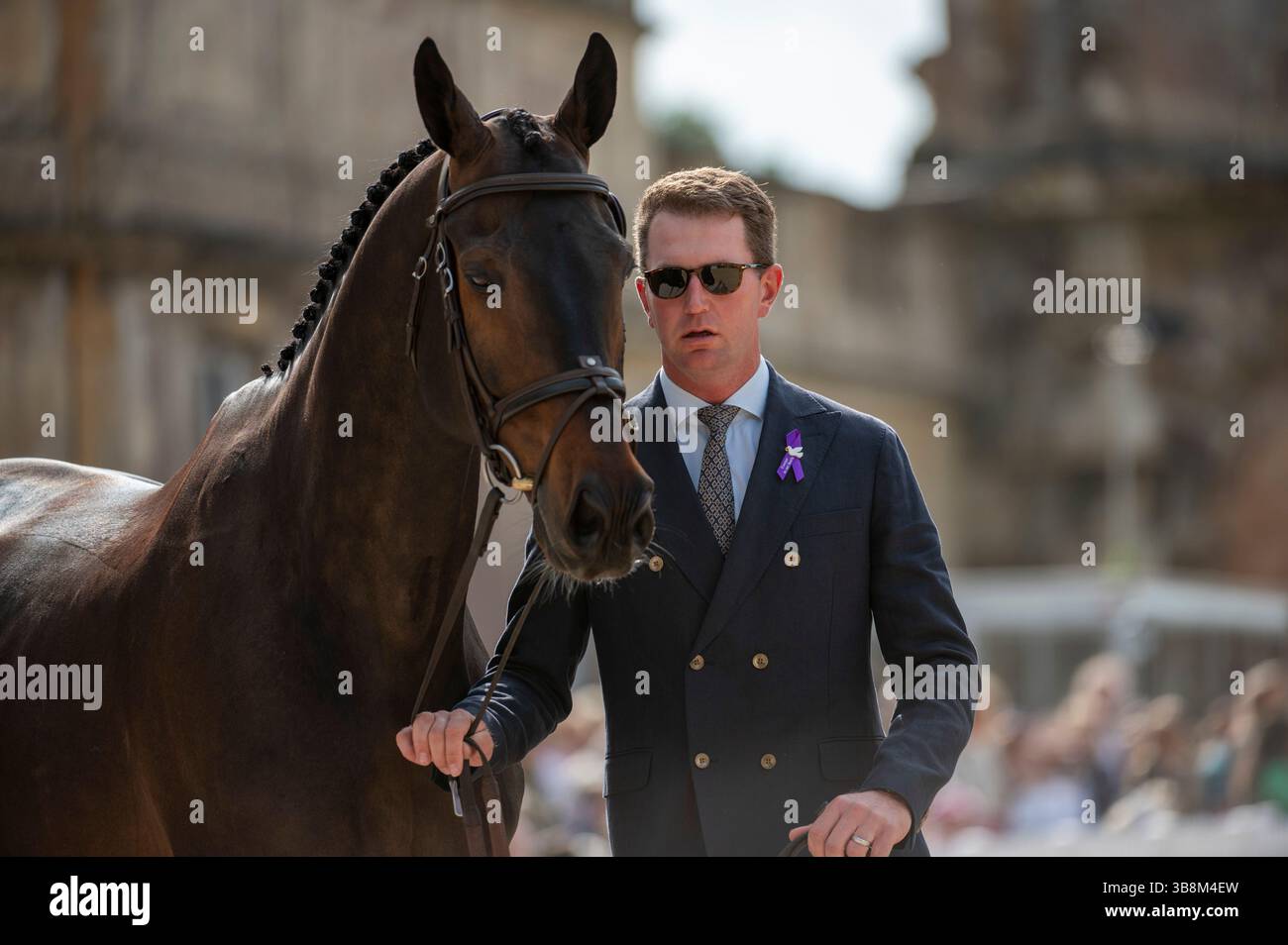 Badminton, UK. 07th May, 2025. Jesse Campbell and Cooley Lafitte ...