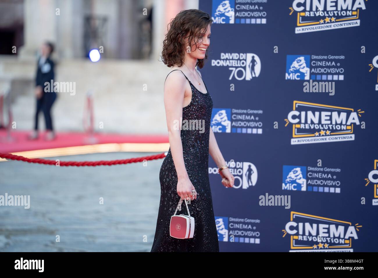 Rome, Italy, on May 7, 2025. Carlotta Gamba attends the photocall ...