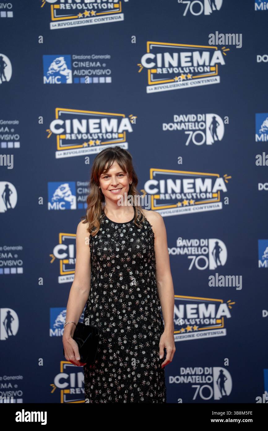 Rome, Italy, on May 7, 2025. Maura Delpero attends the photocall during ...