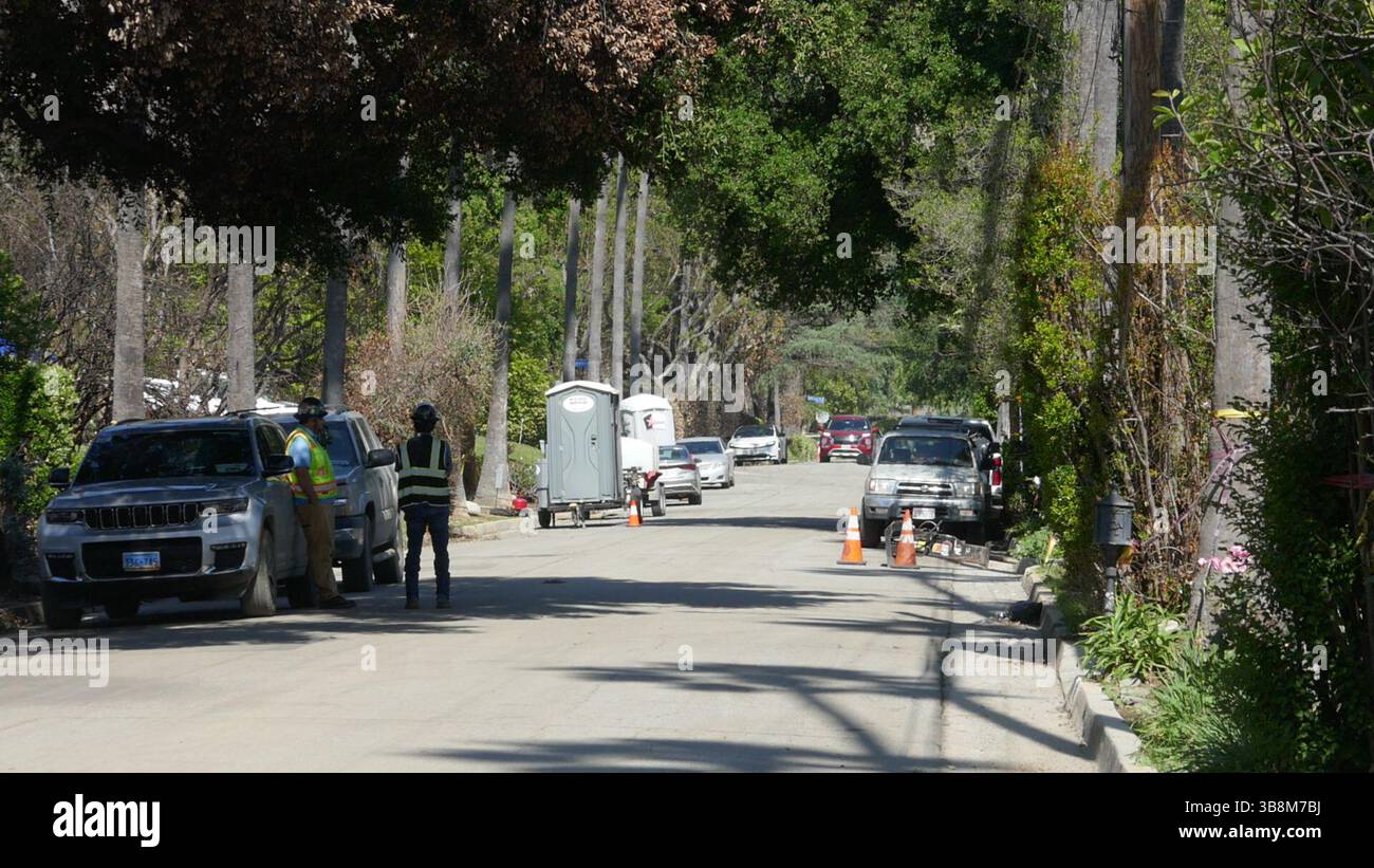 Altadena, California, USA 7th May 2025 Altadena aftermath and cleanup ...