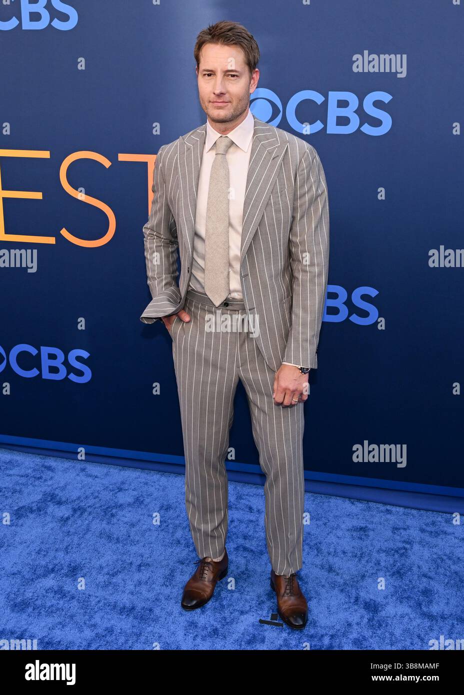 Los Angeles, California, USA. 07th May, 2025. Justin Hartley. CBS 2025-26 Fall Season ...