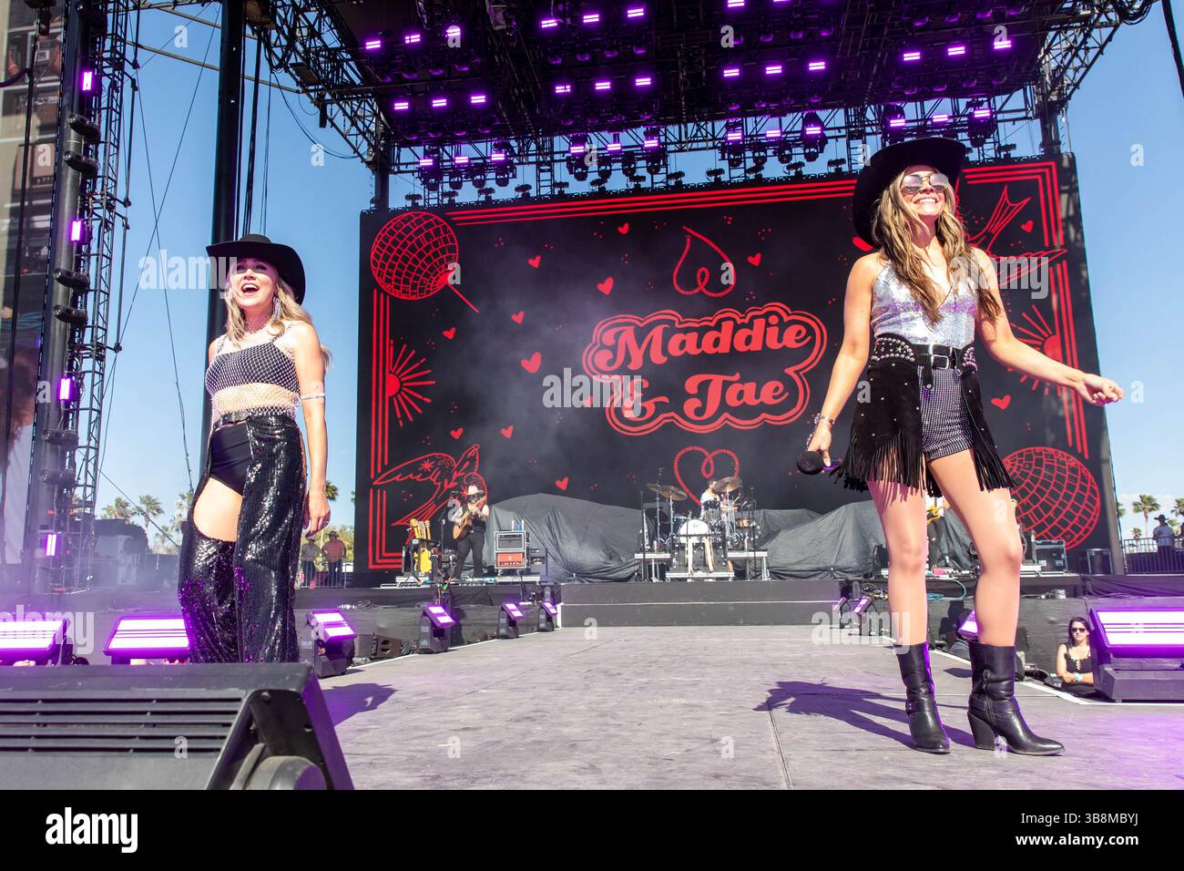 April 27, 2024, Indio, California, U.S: MADDIE FONT of Maddie & Tae ...