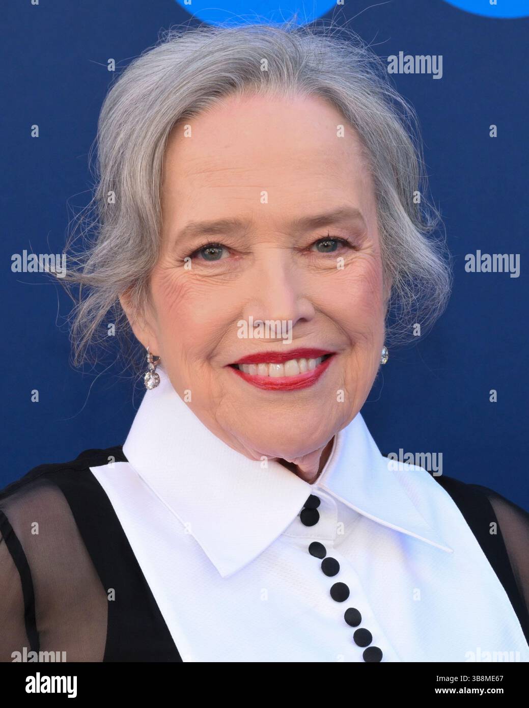 May 7, 2025, Los Angeles, California, USA: Kathy Bates attends CBS 2025 ...