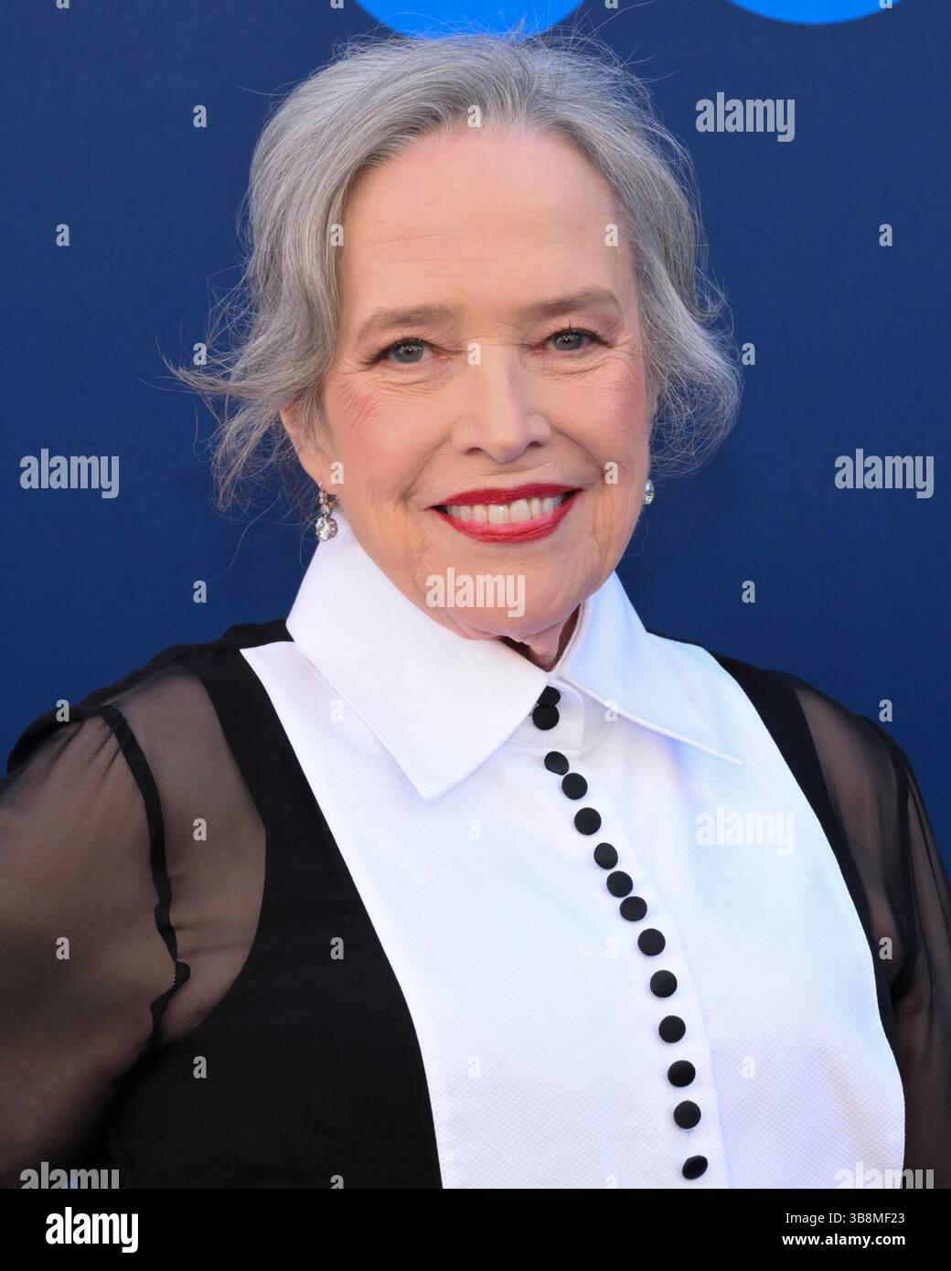 May 7, 2025, Los Angeles, California, USA: Kathy Bates attends CBS 2025 ...