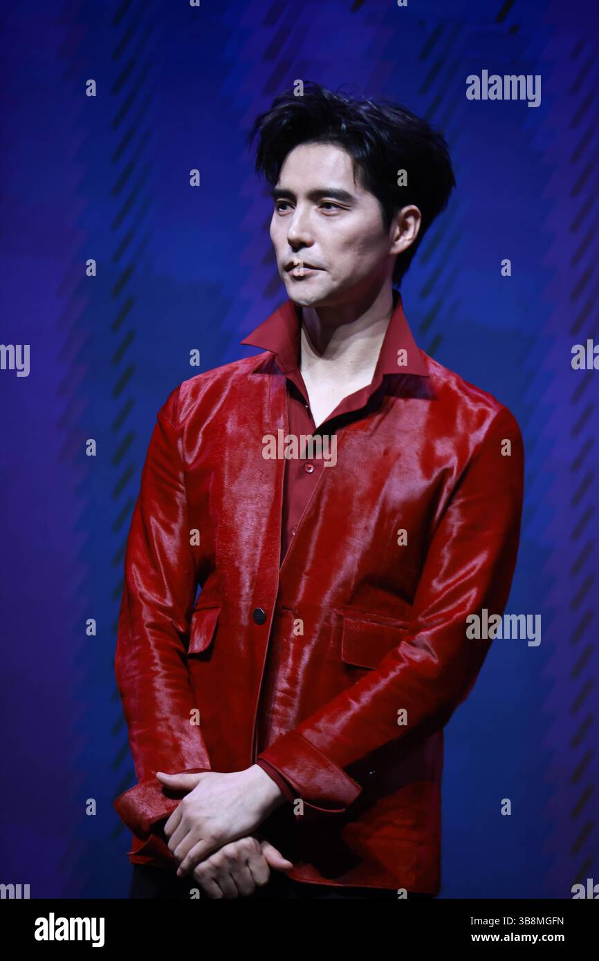 Chinese musical theater actor, singer and songwriter Ayanga attends an ...