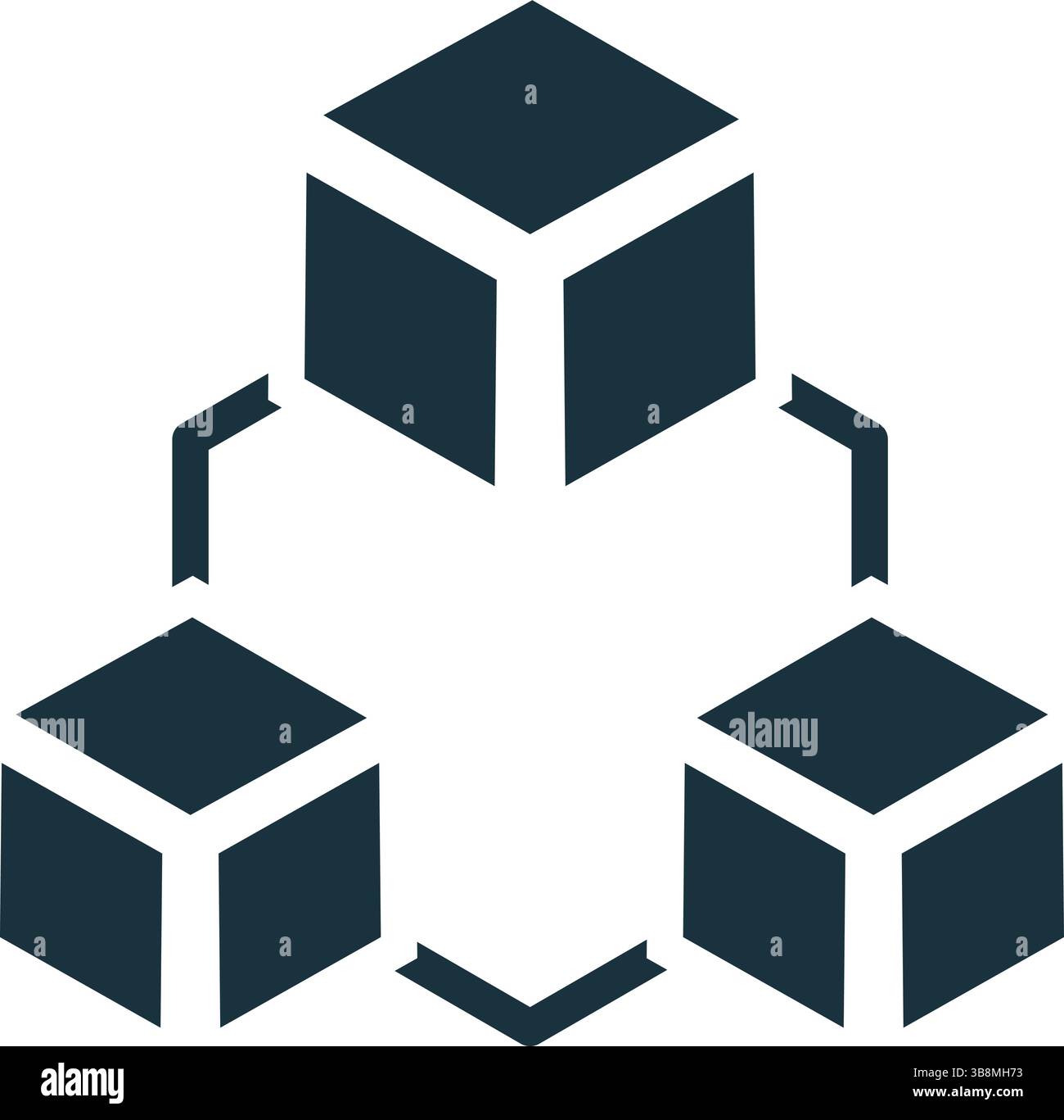 Decentralized data Stock Vector Images - Alamy