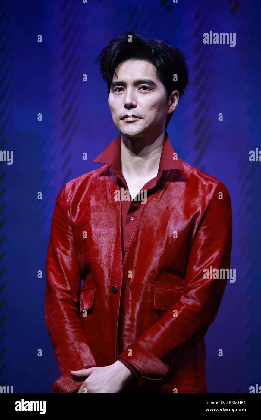 Chinese musical theater actor, singer and songwriter Ayanga attends an ...