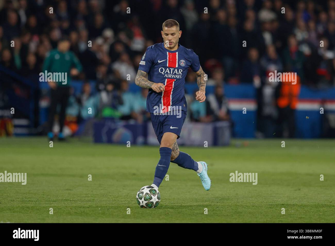 Paris, Paris, France. 7th May, 2025. LUCAS HERNANDEZ of Paris Saint ...